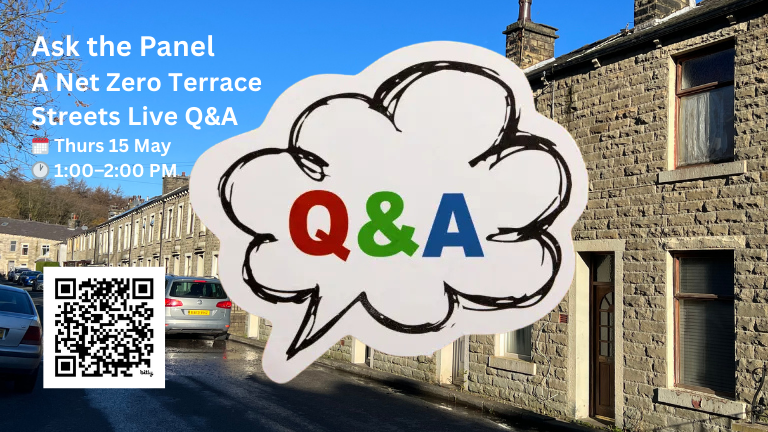 📣 Ask the Panel – A Net Zero Terrace Streets Live Q&A